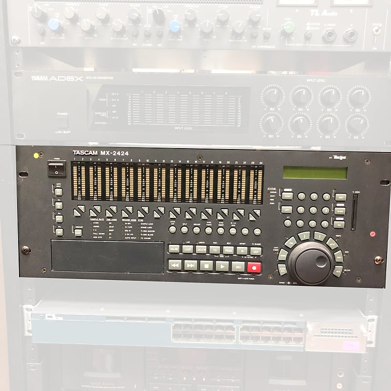 TASCAM MX-2424 24-Track 24-bit Recorder/Editor with IF-TD24 | Reverb
