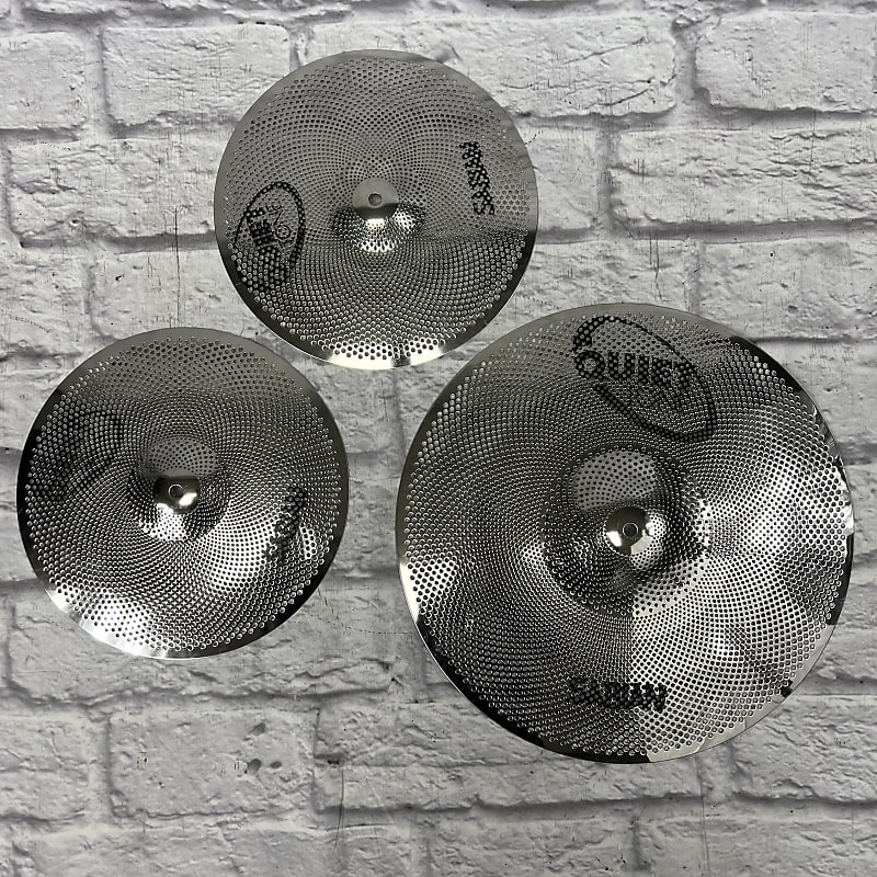 Sabian Quiet Tone 13 18 Cymbal Set | Reverb