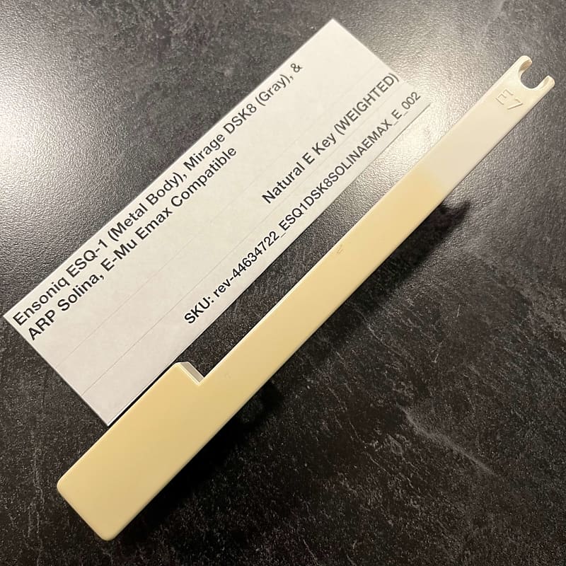 Ensoniq Replacement Weighted E Key (Ensoniq Keybeds) for | Reverb UK