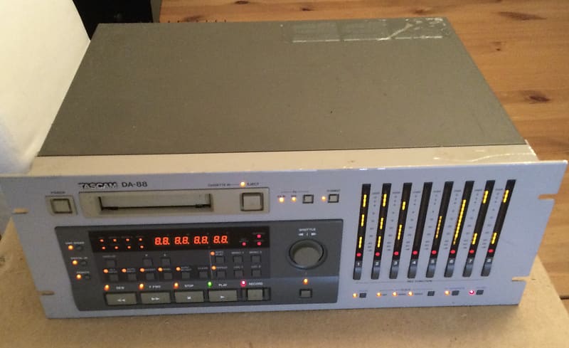 TASCAM DA-88 / 8 Channel Digital Recorder | Reverb Canada