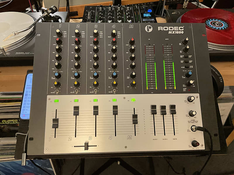 RODEC MX-1800 - Profi DJ Mixer - 100% analogue - new | Reverb