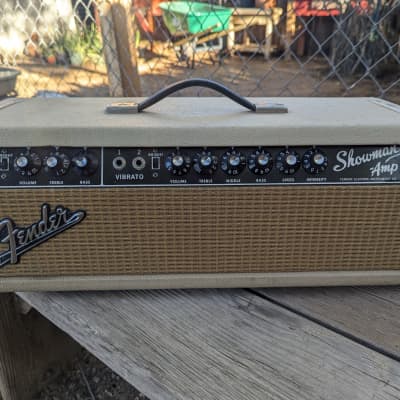 Fender Vintage 1979 Dual Showman Reverb 120 Watt Amplifier | Reverb
