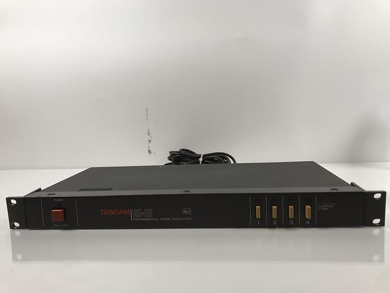 Rack Mount Tascam DX-4D 4 Channel DBX Noise Reduction Unit | Reverb UK