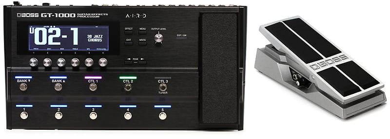 Boss GT-1000 Guitar Multi-effects Pedal Bundle with Boss | Reverb