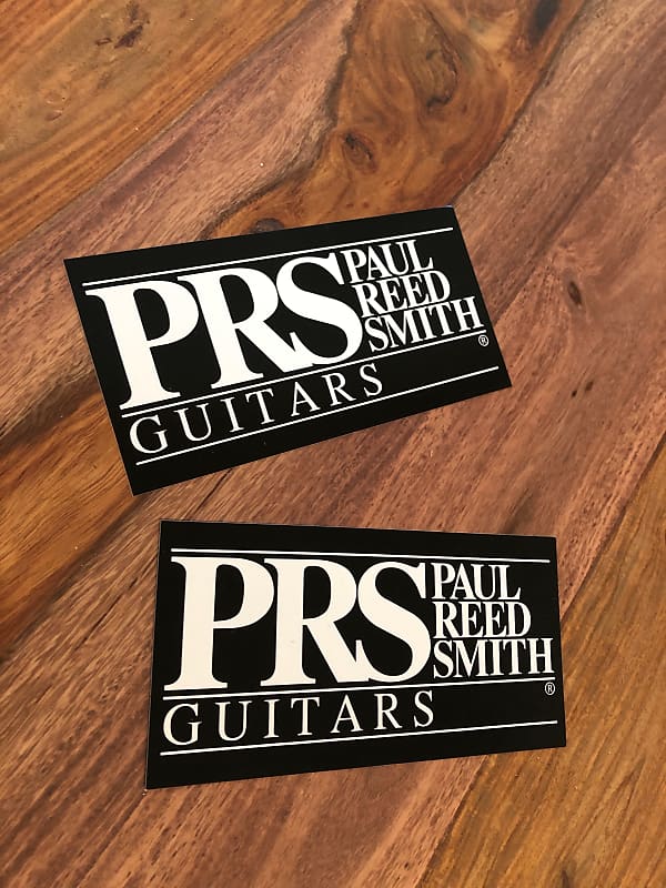 Vintage Paul Reed Smith Guitar Stickers - PRS, Decals, Bumper | Reverb