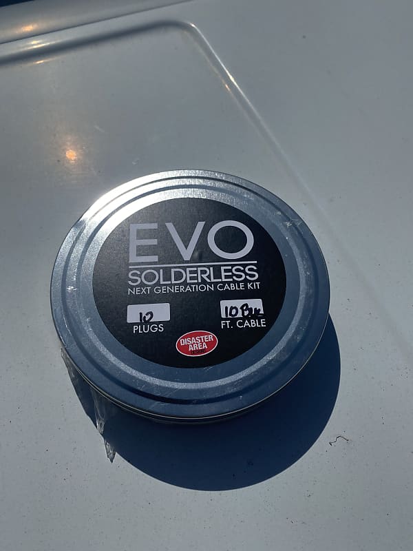Disaster Area Designs Evo solderless cable kit x10 plugs | Reverb UK