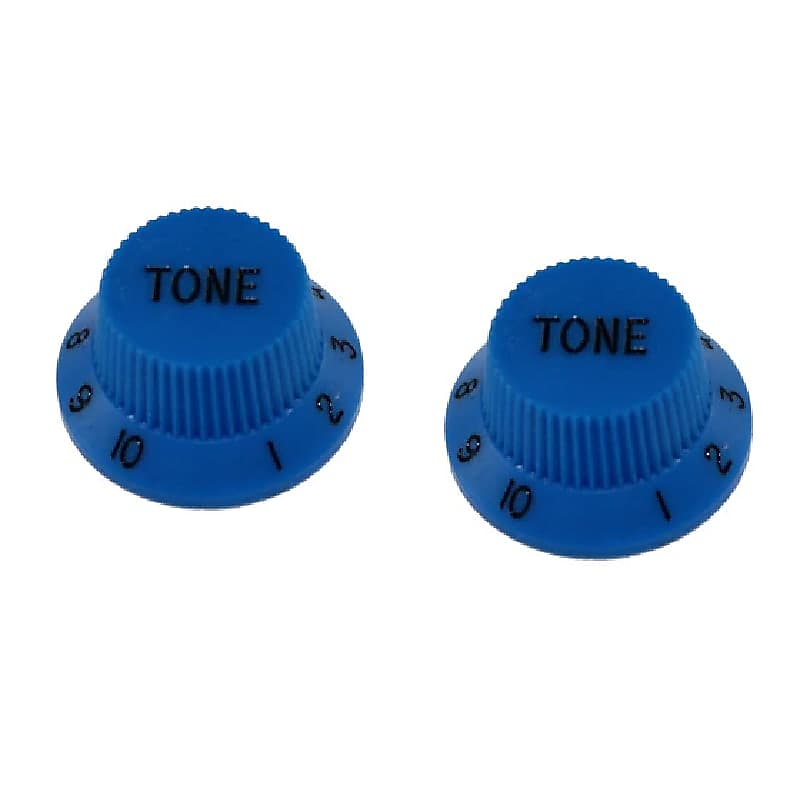 Allparts PK-0153-027 Set of 2 Blue Tone Knobs | Reverb