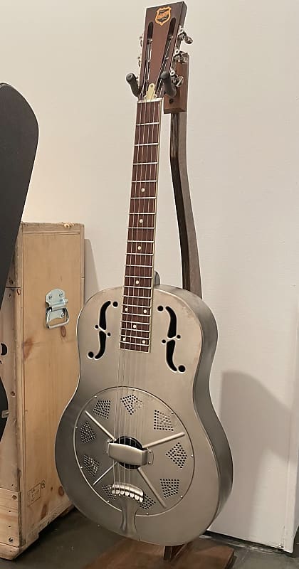 National Delphis steel resonator 2003 - Vintage steel | Reverb