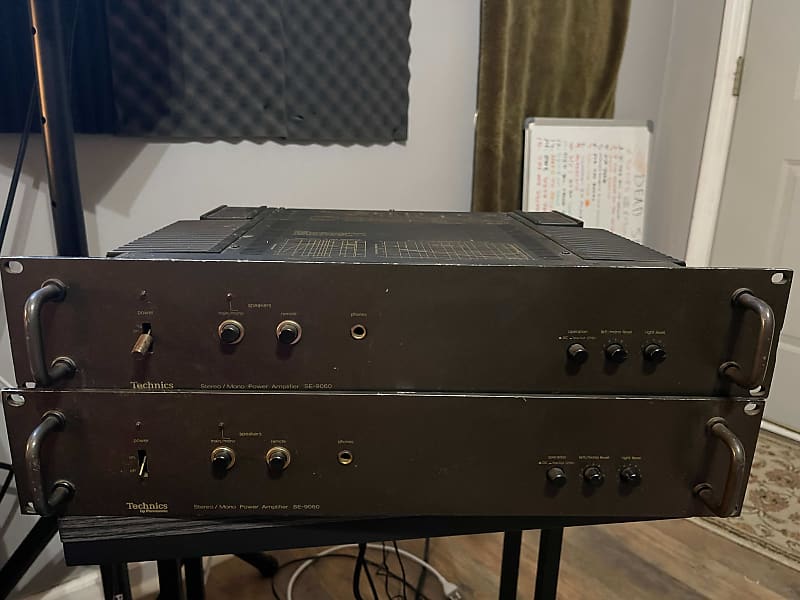 Technics SE-9060 1977 black | Reverb