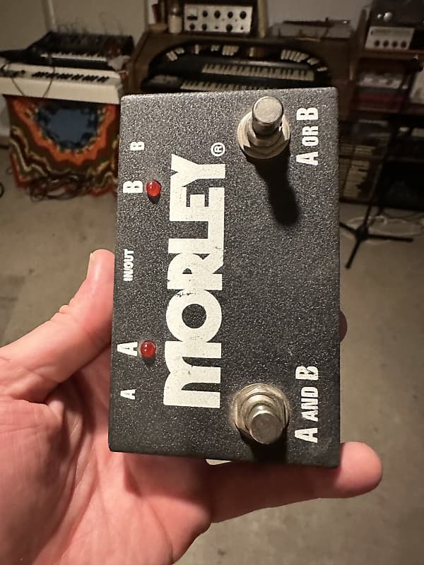 Morley A/B Switch box pedal 90’s | Reverb
