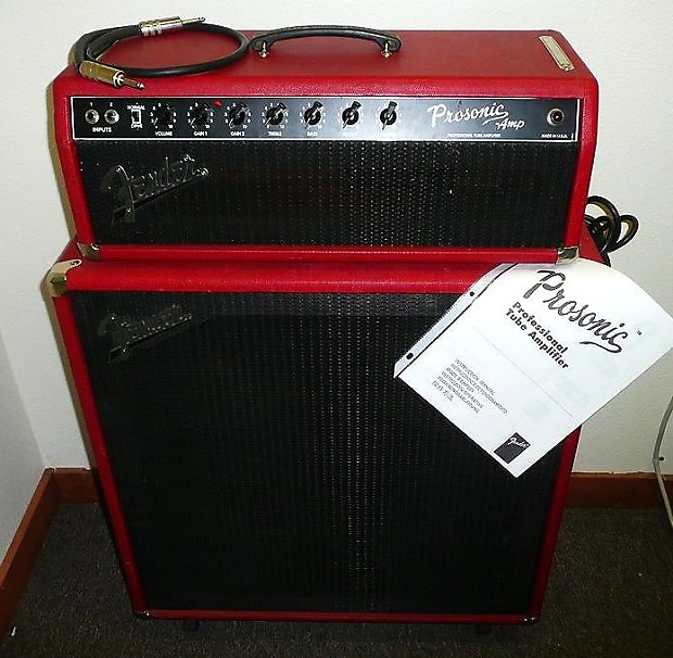1994 50th Anniversary Fender Prosonic Amp Head w/ 4-12" | Reverb