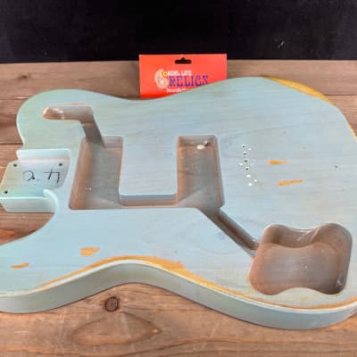Real Life Relics Left Hand 72 Tele® Deluxe Body Aged Trans | Reverb