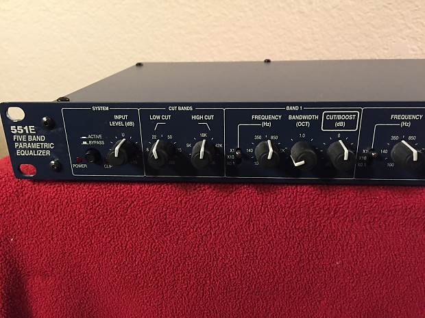Symetrix 551E parametric EQ | Reverb