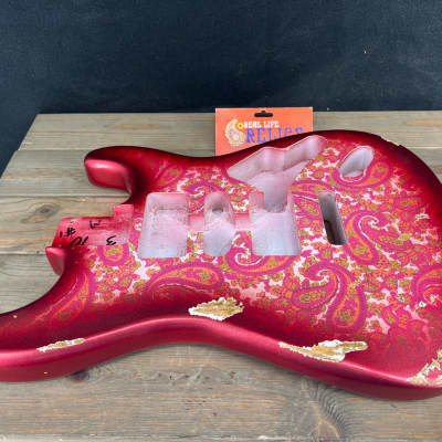 Real Life Relics Custom Class Strat® Stratocaster® Body Pink | Reverb