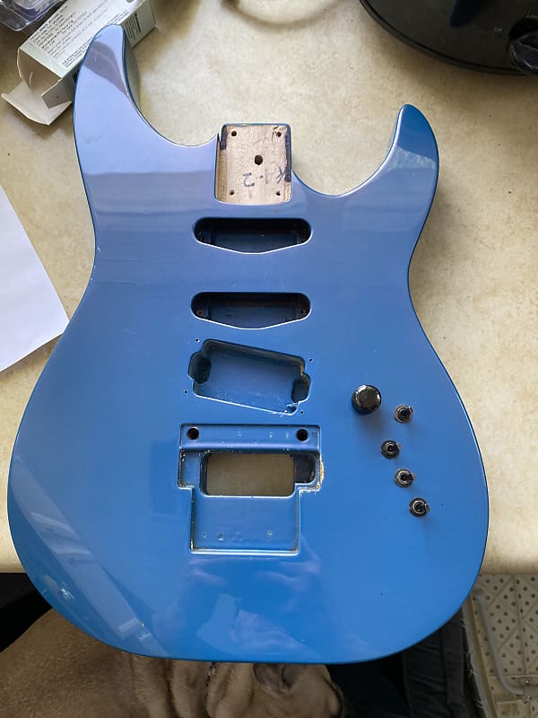 1987 FLIPFLOP BLUE Kramer USA Pacer Custom 1 Semi Loaded | Reverb