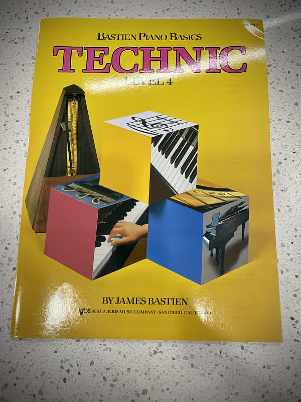 Bastien Piano Basics Technic Level 4 Reverb