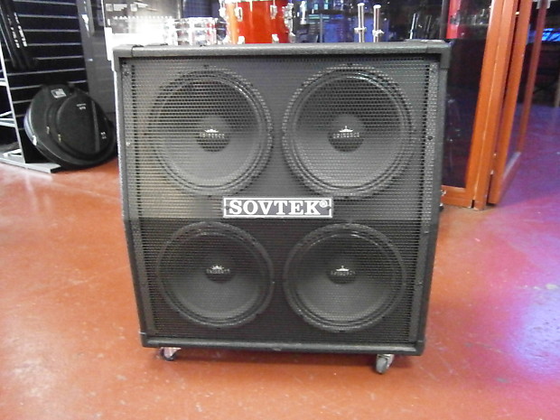Sovtek 4x12 Slant Cabinet | Reverb