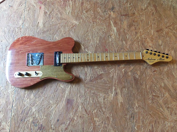 Fender Telecaster Copy Andrew Allan Guitar | Reverb