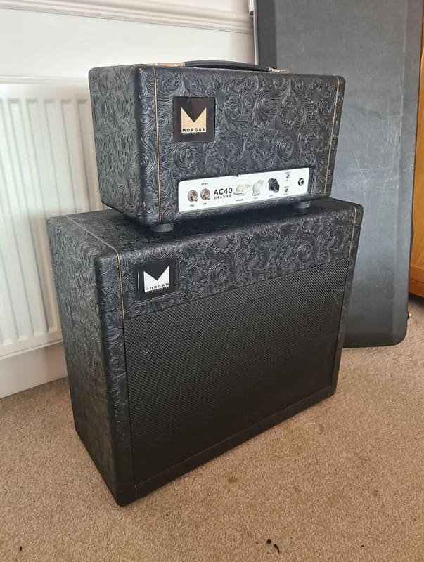 Morgan Amplification AC40 Deluxe 40W Guitar Head & 1x12 Cab | Reverb