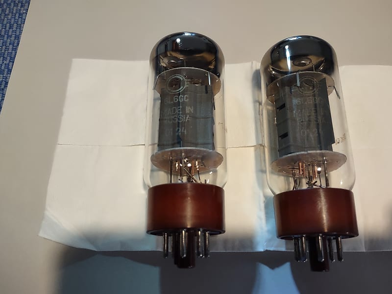 Svetlana 6L6GC SED Winged-C 2001 | Reverb