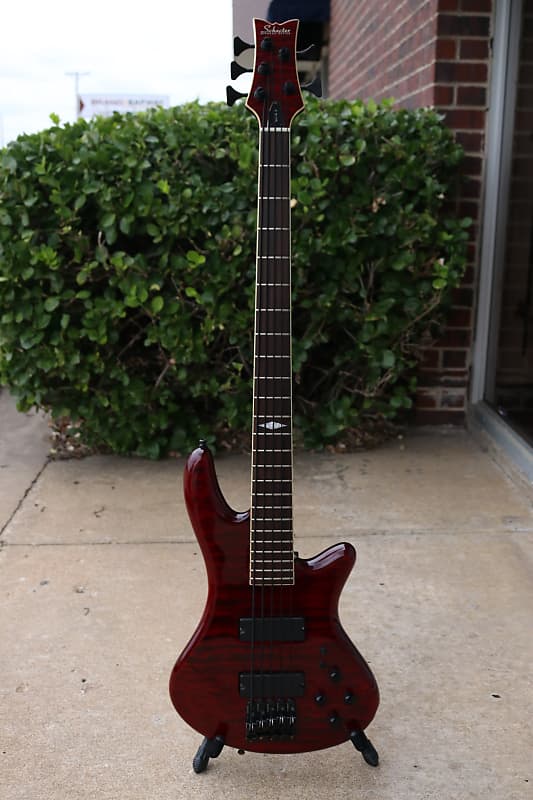 Schecter Diamond Series Elite-5 Active 5 String Bass Guitar | Reverb