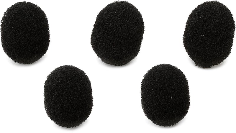 DPA DUA9531-B Subminiature Foam Windscreen - Black (5-pack) | Reverb