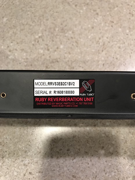 Ruby Reverb Tank (RRVS3EB2C1BV2) | Reverb