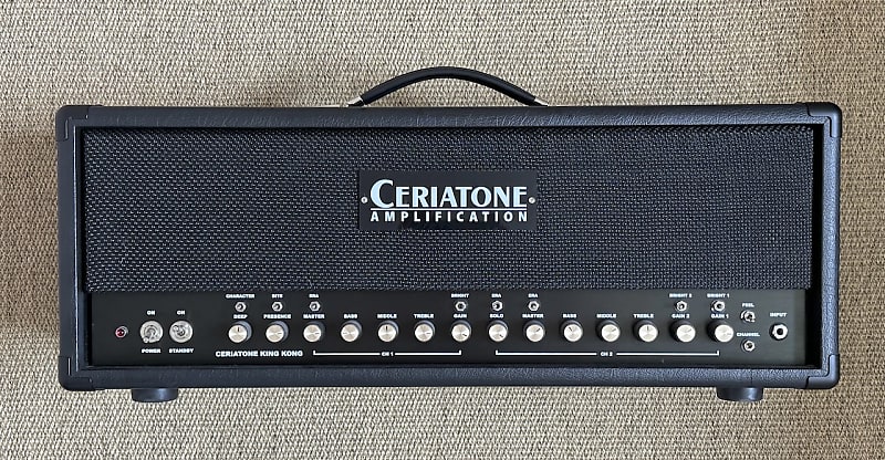 Ceriatone King Kong 100 watts with foot switch - Black | Reverb Canada
