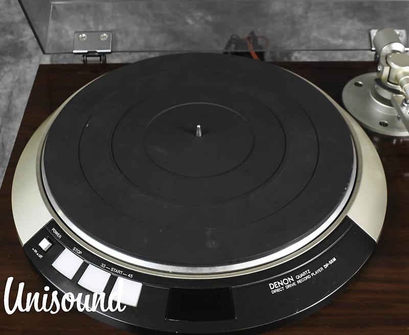 Denon DP-55M Quartz direct drive record player in Very Good | Reverb