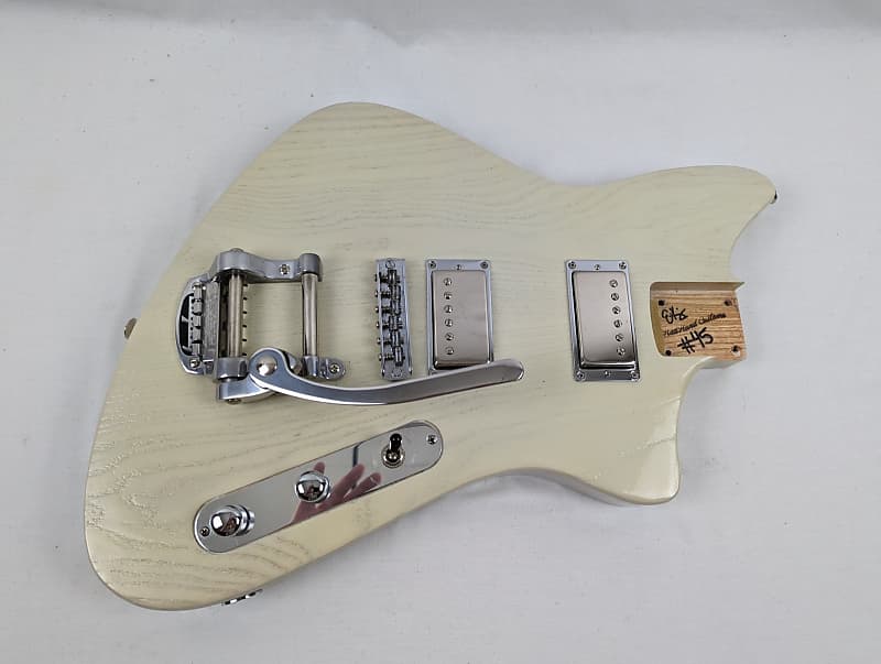 Red Hand Custom Guitars Ash Meteora Body | Bigsby and | Reverb