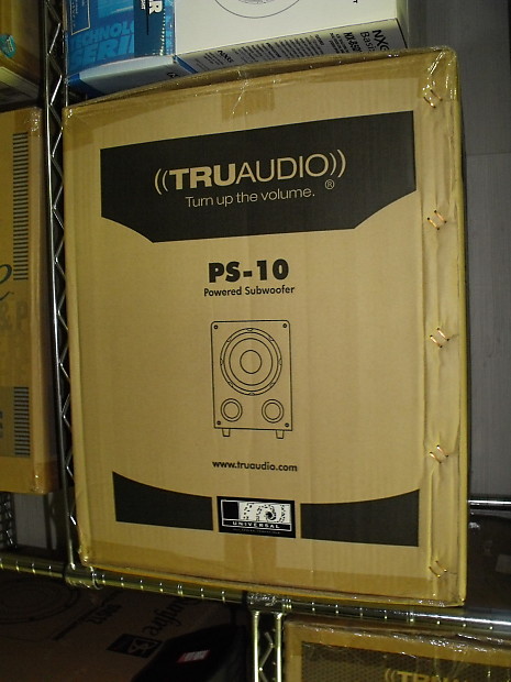 Truaudio PS-10 Subwoofer with 10: woofer and 150W amp. Retail | Reverb