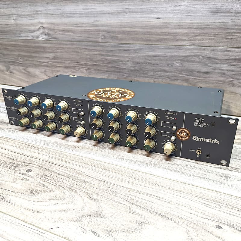 REVIVE AUDIO MODIFIED: SYMETRIX SE-400, DUAL Channel FOUR | Reverb