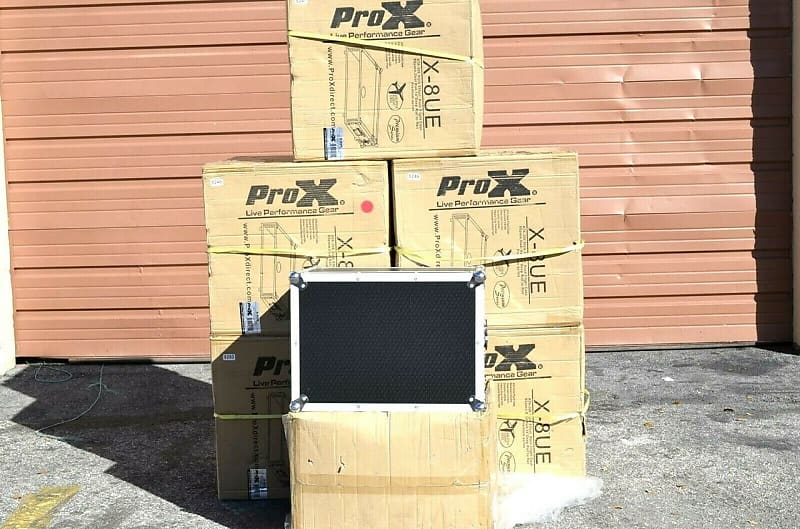 PROX X-8UE DELUXE EFFECTS 14" RACK CASE DEEP RAIL TO RAIL | Reverb