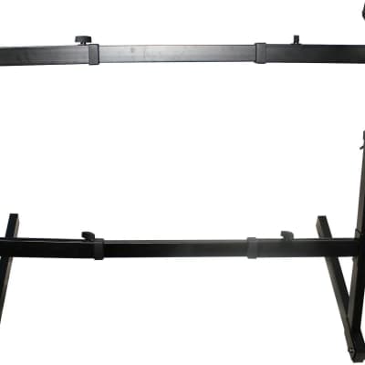 Heavy Duty Z-Stand Keyboard/Case Stand with Adjustable Width | Reverb
