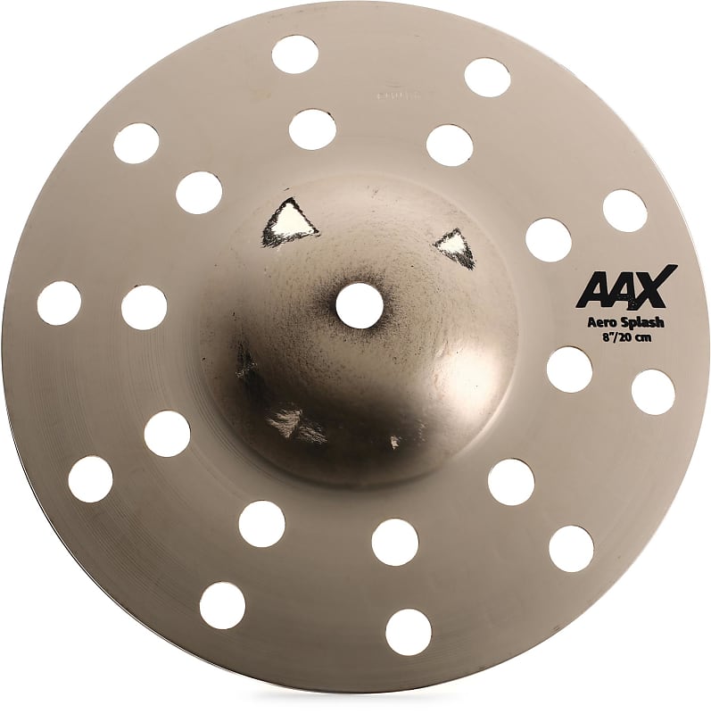 Sabian 8 inch AAX Aero Splash Cymbal - Brilliant Finish | Reverb
