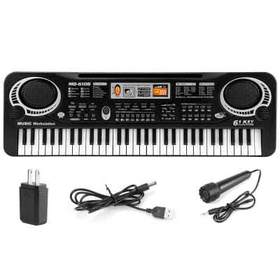 61 Keys Digital Music Electronic Keyboard Electric Piano | Reverb