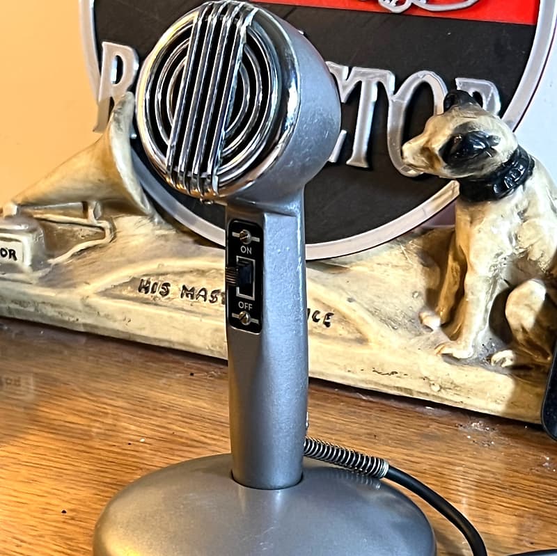 Vintage 1950's ASTATIC Crystal 200S, matching base, strong | Reverb