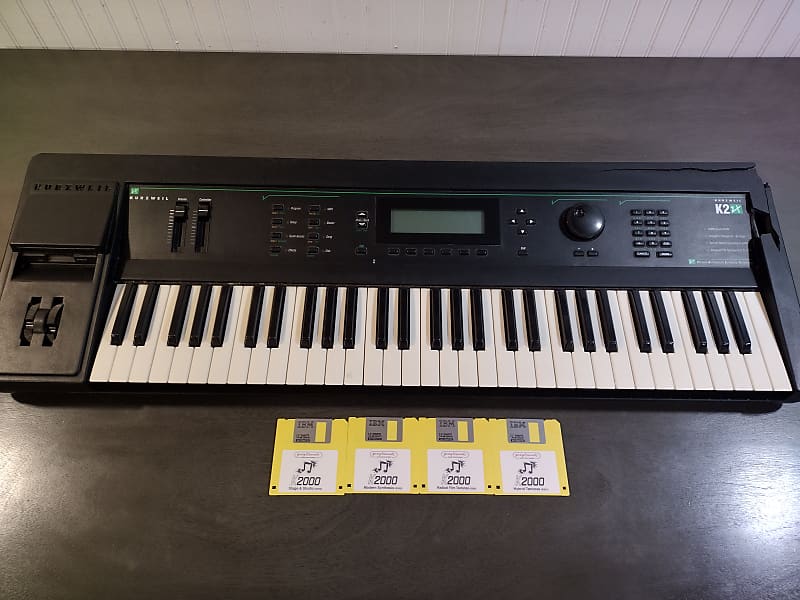 Kurzweil K2VX w/ disks + Video Demonstration | Reverb