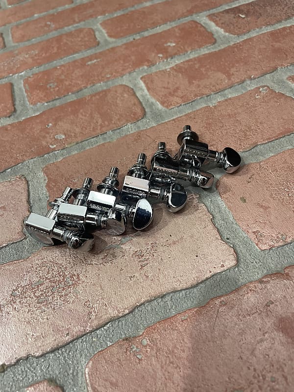 Grover Self Locking 6 in Line Mini Tuners | Reverb