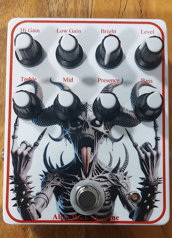 Alien Rock Machine Guitar Pedal - Special Edition Handcrafted | Reverb