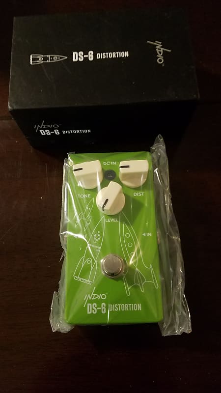 Monoprice Indio DS-6 Distortion TSR clone 2020 - Green | Reverb
