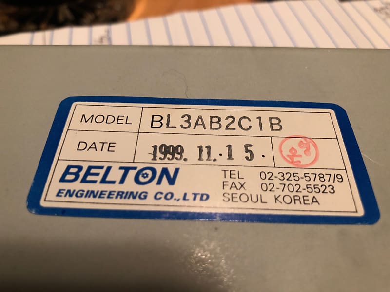 Belton BL3AB2C1B spring reverb tank | Reverb