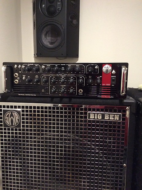 SWR SM-1500 Black and Red | Reverb