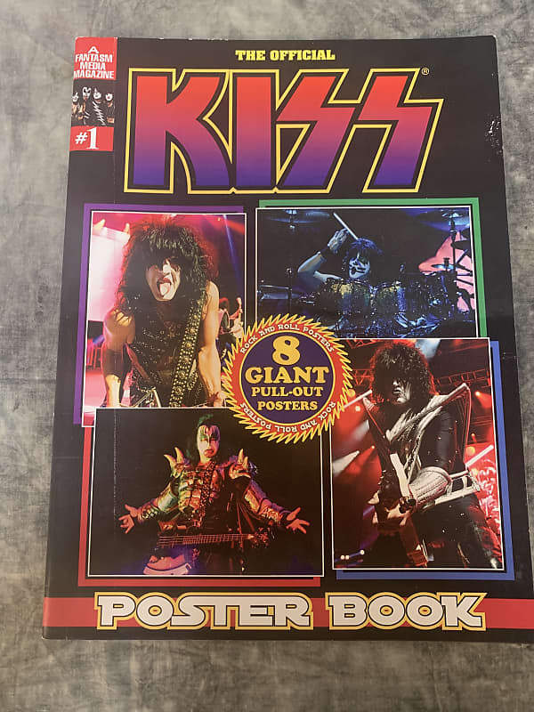 Kiss Poster Book 2018 | Reverb