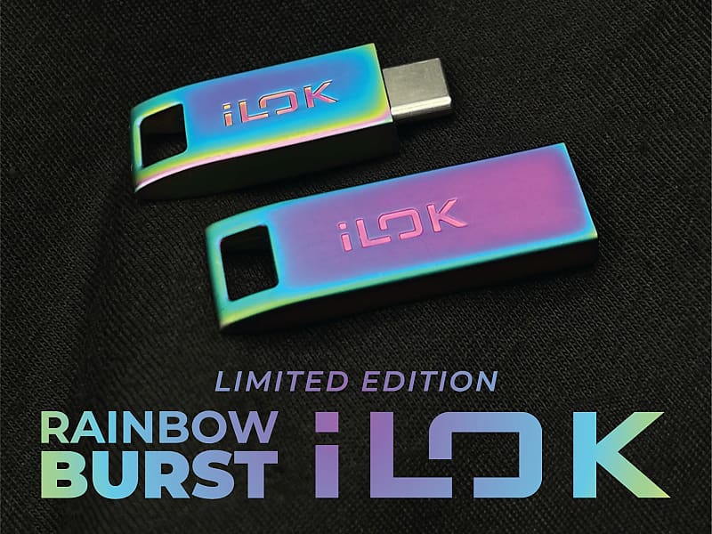 Pace ILok Rainbow Burst Limited Edition 3rd Generation USB-C | Reverb