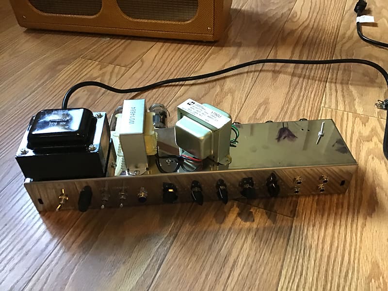 Tweed 5F4 Super Pro Bandmaster chassis only | Reverb