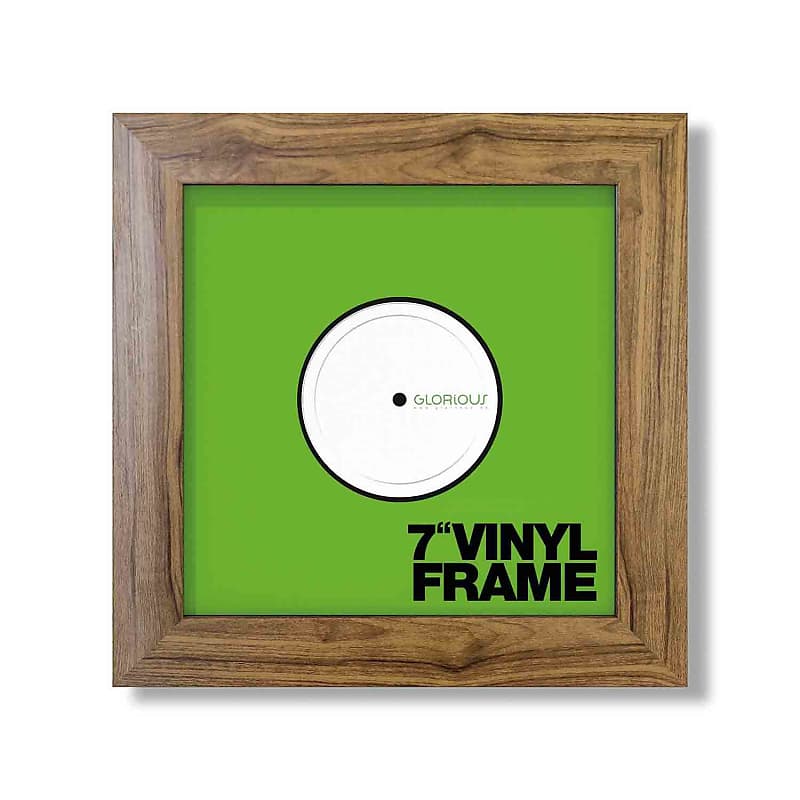 Glorious Vinyl Frame Set for 7'' Records - Rosewood | Reverb