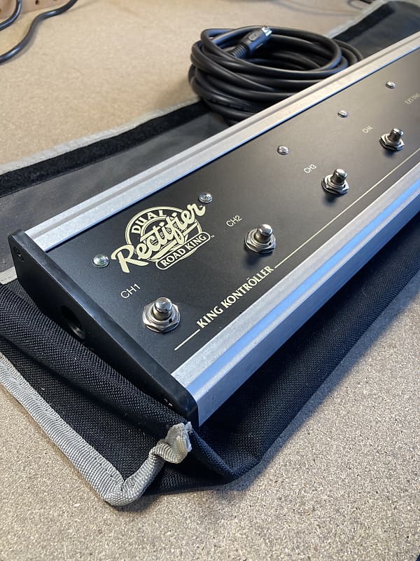 Mesa Boogie Road King footswitch foot switch 2000s Black | Reverb