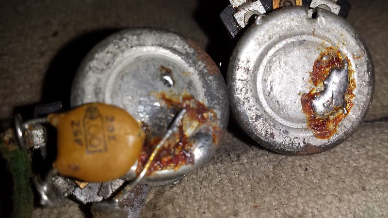 Stackpole 1966 1 meg Telecaster pots | Reverb