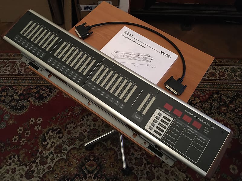 TASCAM MU-1000 24-Channel Meter Bridge 2015, Original | Reverb